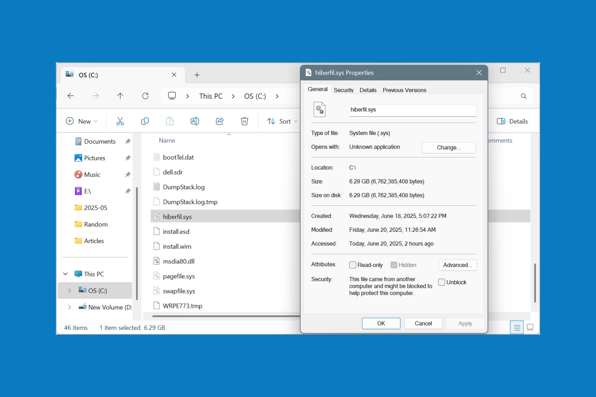 hiberfil.sys: What is It & How to Delete the File in Windows